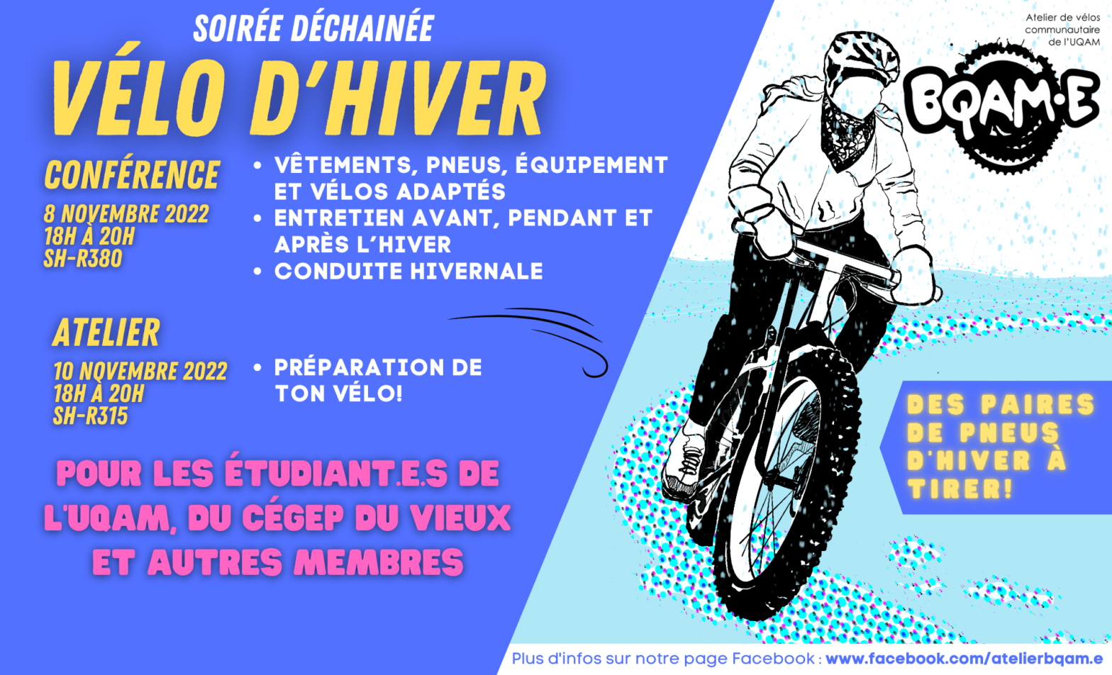 Conférence sur le vélo d’hiver – BQAM-E