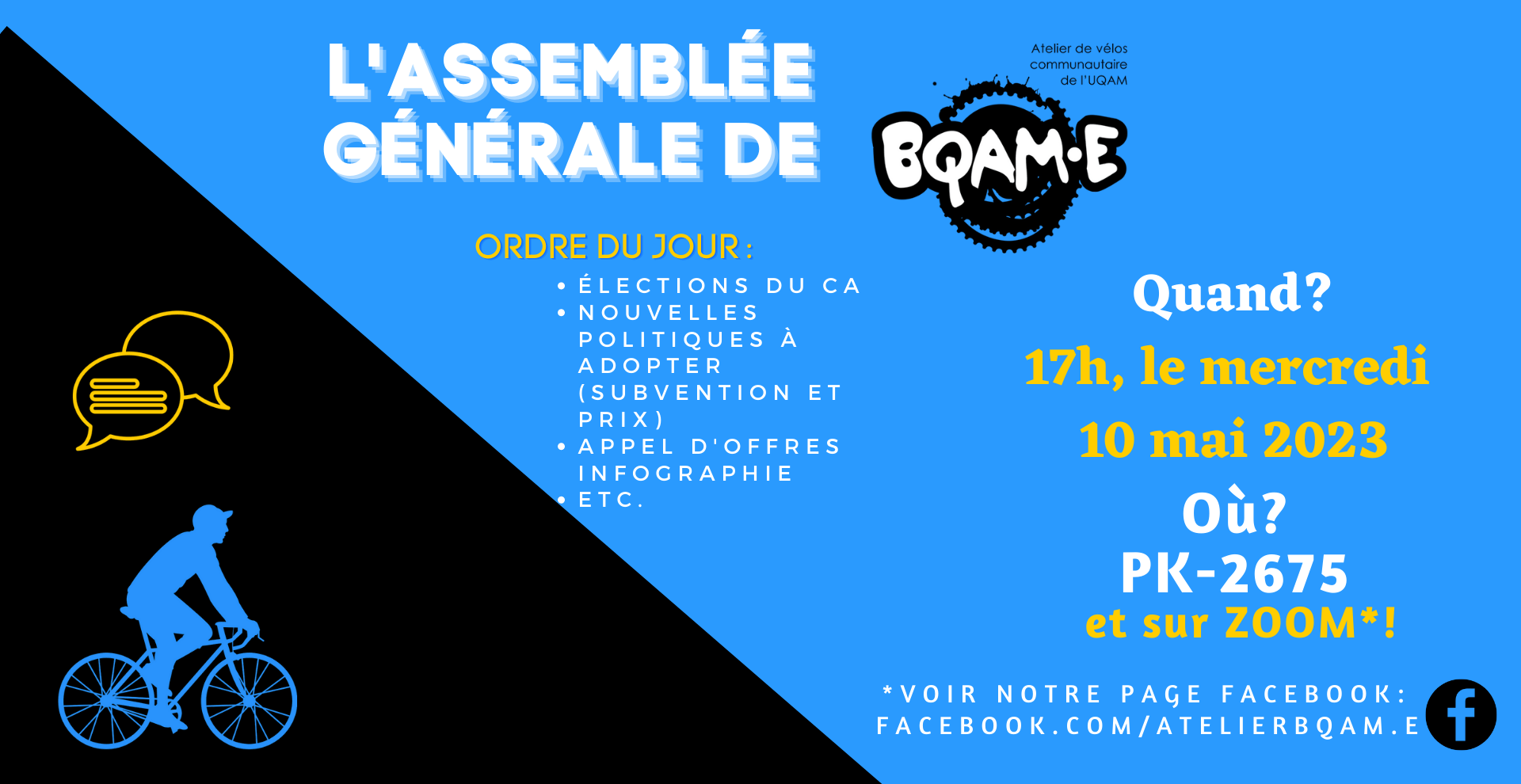 Assemblée générale de BQAM-E! – BQAM-E